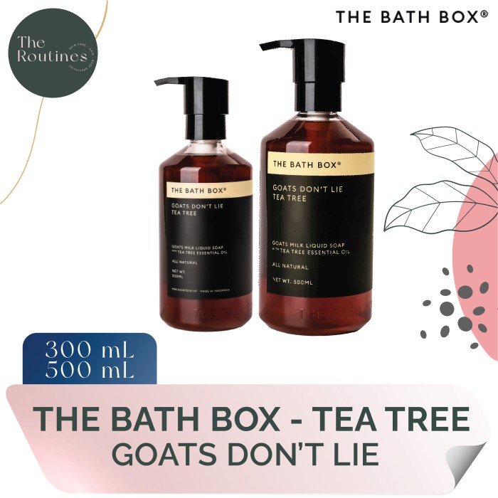 Jual The Bath Box - Goats Don't Lie Natural Liquid Soap Tea Tree ...