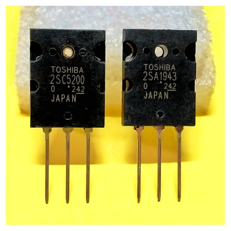 Jual Transistor Toshiba 2SA1943 + 2SC5200 1set | Shopee Indonesia
