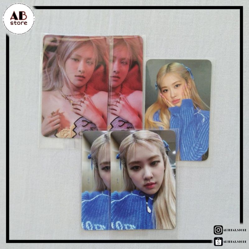 Jual Blackpink Rosé Solo Album -R- Sharing (Ktown POB) | Shopee Indonesia
