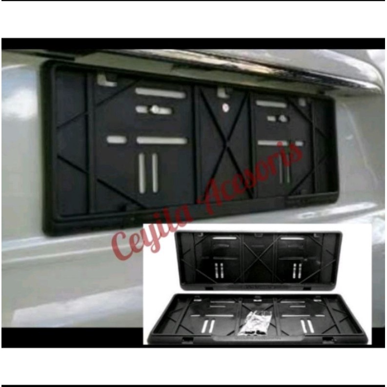 Jual Tatakan pelat nomor mobil Luxio standar astra | Shopee Indonesia