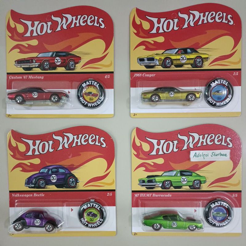 Jual hotwheels hot wheels 50 challenging the limits since 1968 edisi ...