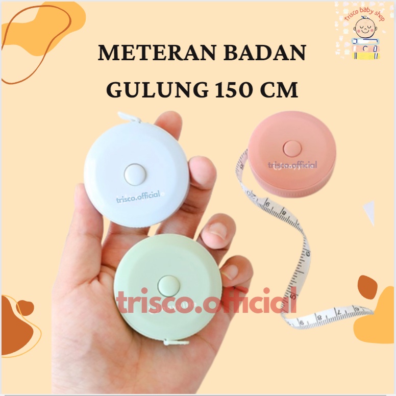 Jual Meteran gulung 150 cm meteran badan unik | Shopee Indonesia