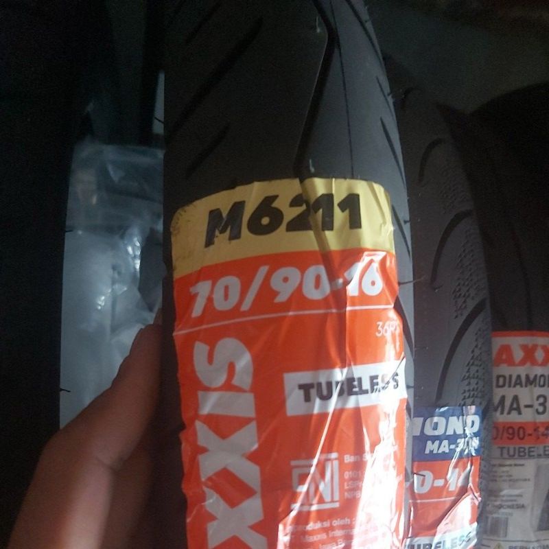Jual BAN MAXXIS RING 16 MA V6 TUBLES PNP VELG NOUVO DAN SKYWAVE TIPE ...