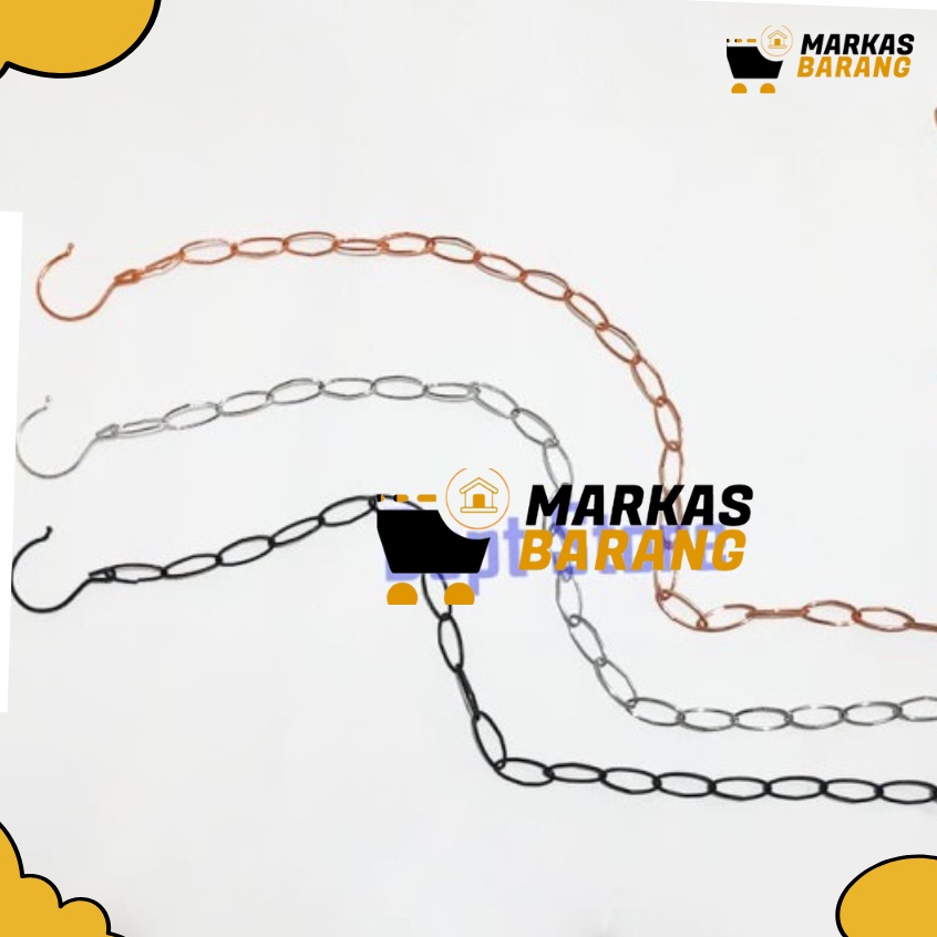 Jual Rantai Besi+ Hook/Rantai Gantungan/ Rantai Serbaguna | Shopee ...
