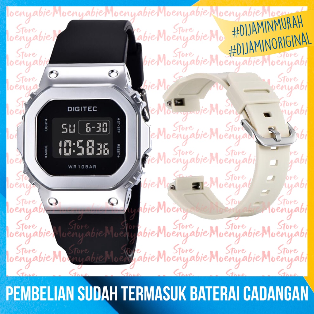 Jual Digitec BDG 7054T Original Dan Anti Air Jam Tangan Digitec Wanita ...
