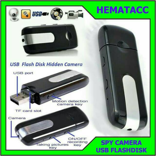 Jual DVR USB U8 Spy cam Spycam Spy Camera Digital Video Recorder U8 ...