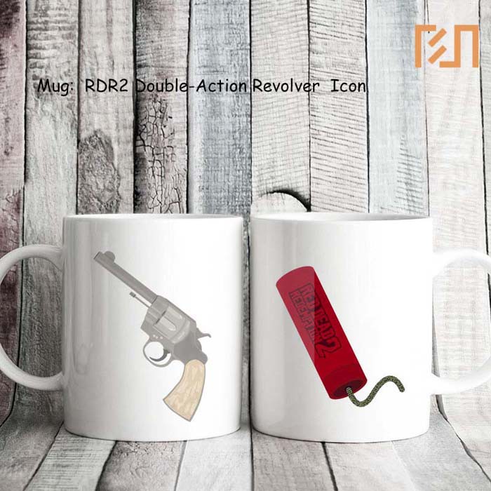 Jual Mug RDR2 Double-Action Revolver icon | Shopee Indonesia