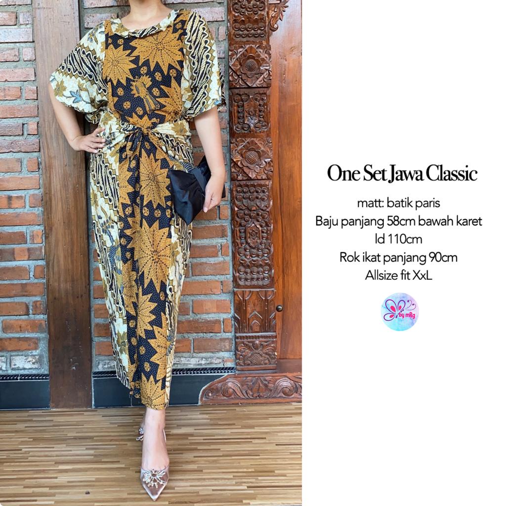 Jual One Set Batik Paris by Butik Solo Bahan Paris Kode ONE SET BATIK ...