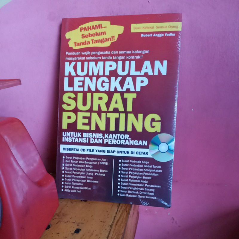 Jual BUKU KUMPULAN LENGKAP SURAT PENTING | Shopee Indonesia