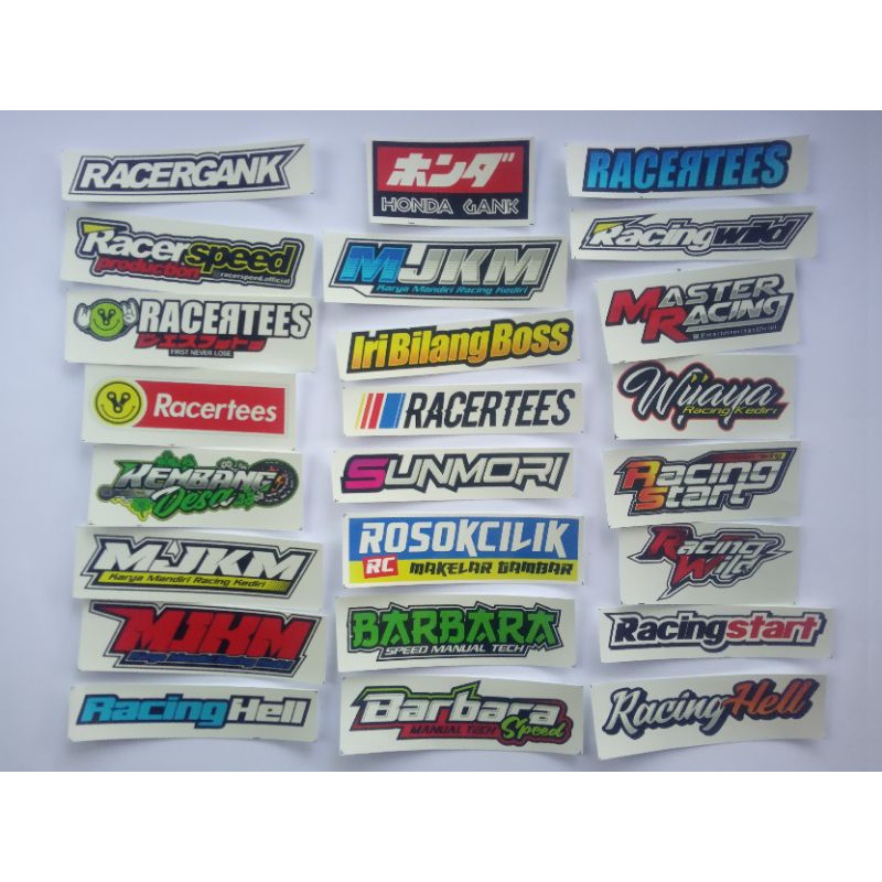 Jual stiker racing | Shopee Indonesia