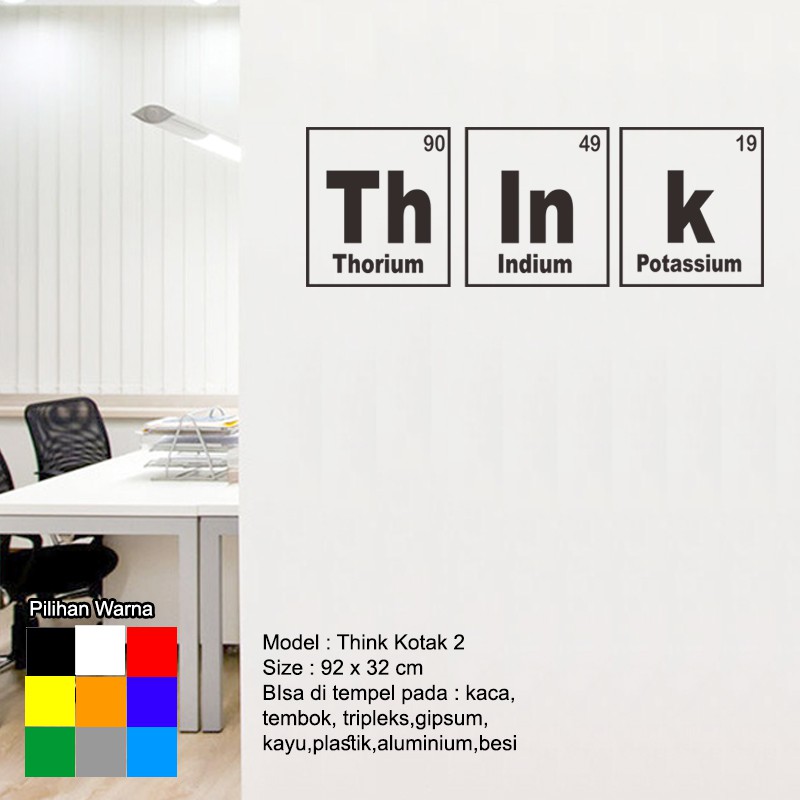 Jual Stiker Dinding Kaca Kantor Motivasi Kerja Quotes Cutting Sticker ...