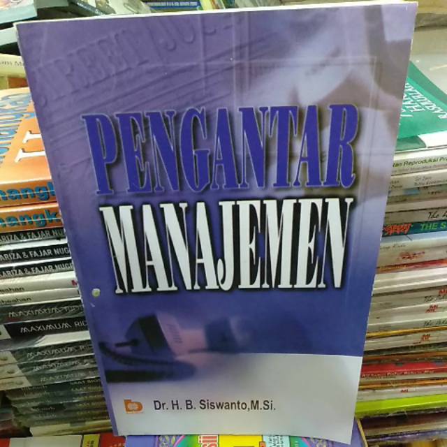 Jual Buku Pengantar Manajemen by Siswanto | Shopee Indonesia