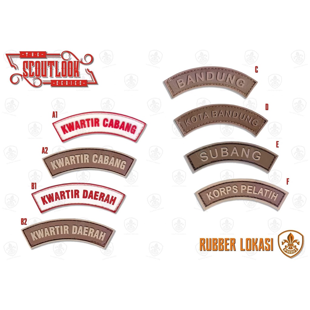 Jual Bscout Scoutlook- Rubber Badge Pramuka | Shopee Indonesia