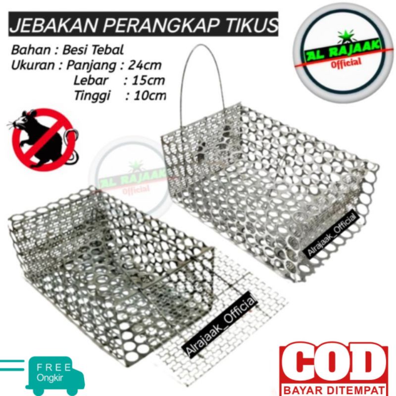 Jual Perangkap Tikus / Jebakan Tikus / Perangkap Tikus Besi / Jebakan ...
