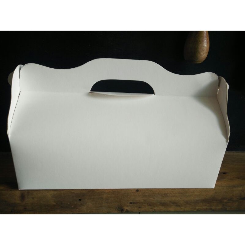 Jual Box Bolu Gulung Putih 27x10x12 cm | Shopee Indonesia