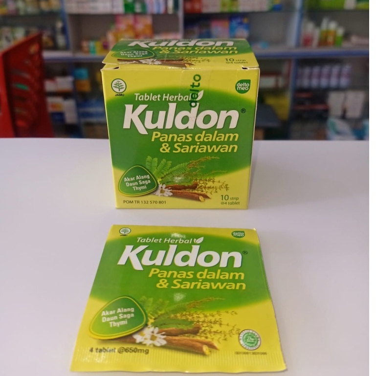 Jual Kuldon 𝟏 𝐒𝐓𝐑𝐈𝐏 𝐈𝐒𝐈 𝟒 𝐓𝐀𝐁𝐋𝐄𝐓 - Meredakan Panas Dalam dan Sariawan ...