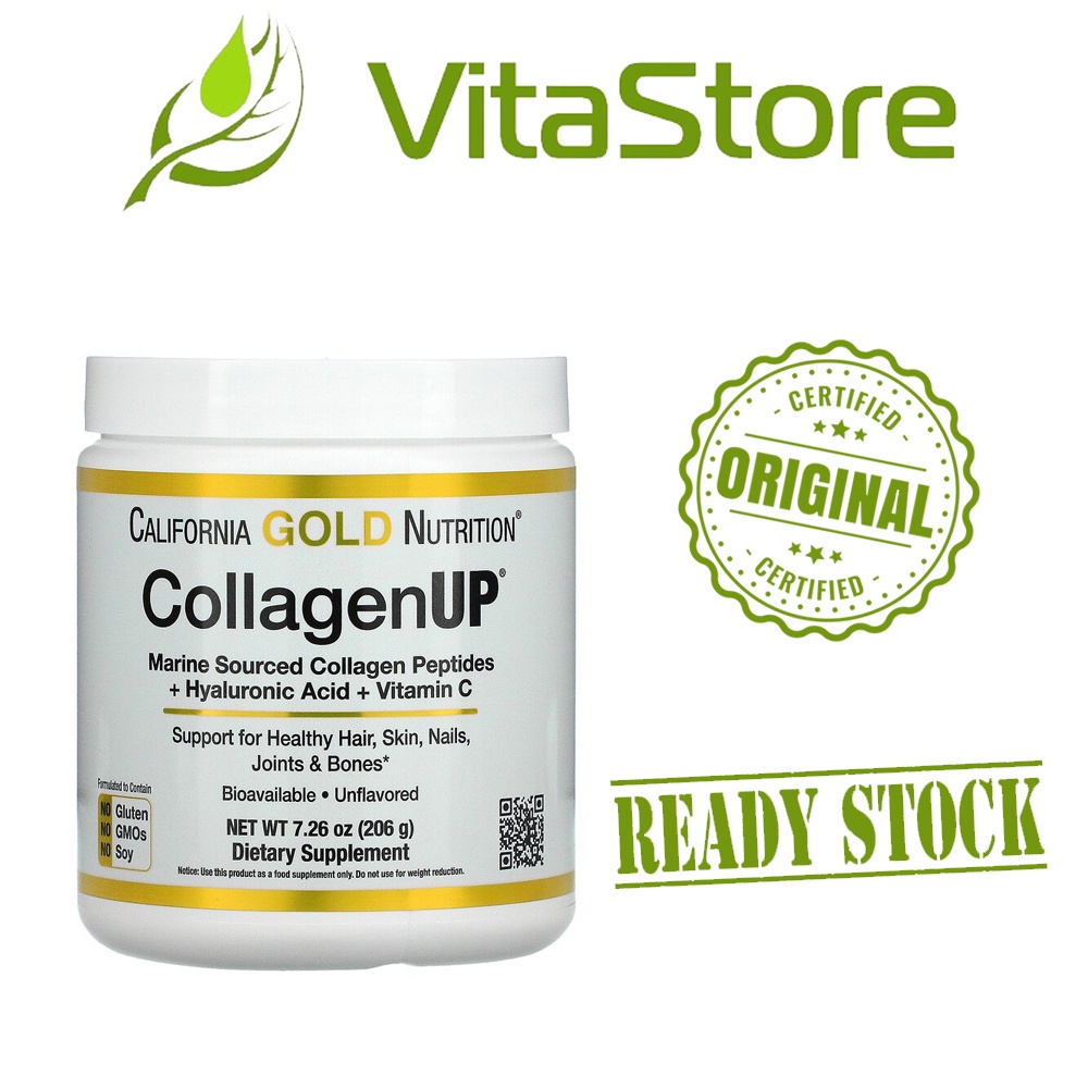 Jual CollagenUP, California Gold Nutrition, Hyaluronic Acid (Eceran ...