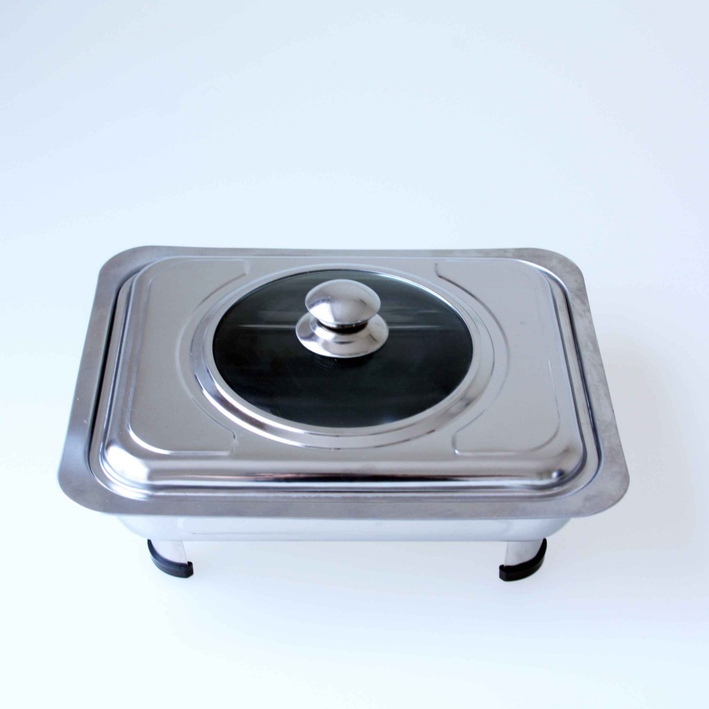 Jual Fash food dish kombinasi / tempat makanan prasmanan stainless ...