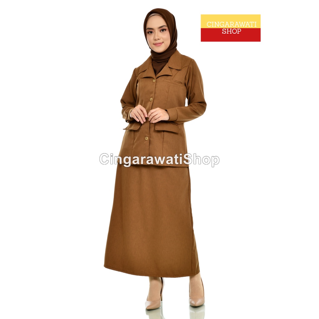 Jual Seragam Pns Wanita Baju Pemda Wanita Baju Dinas Wanita Setelan Rok Pns Setelan Seragam ...