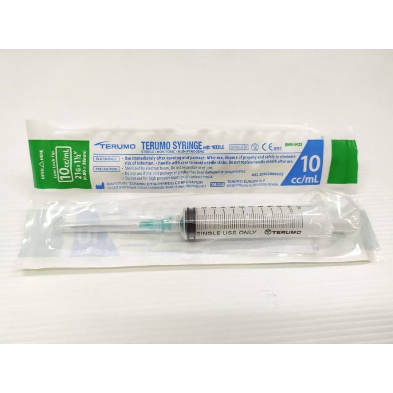 Jual Terumo spuit 10 cc per pcs | Shopee Indonesia
