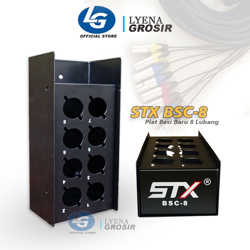 Jual Box Snake STX BSC-8 isi 8 Channel Terminal Snake Cable STX XLR STX ...