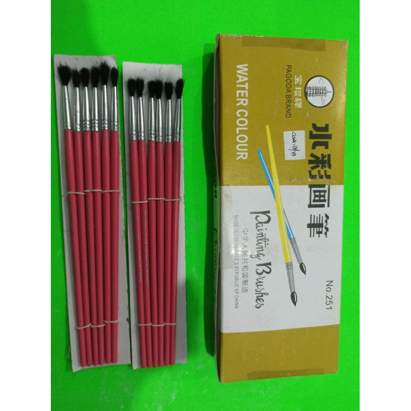 Jual KUAS LUKIS PAGODA ( harga untuk 1 pcs) | Shopee Indonesia