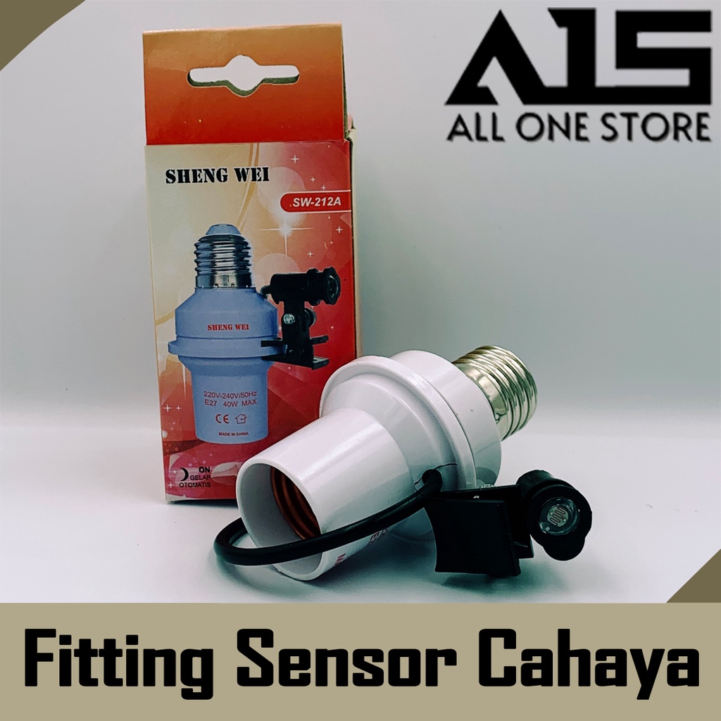 Jual Fitting Sensor E27 / Fitting Otomatis Siang Dan Malam | Shopee ...