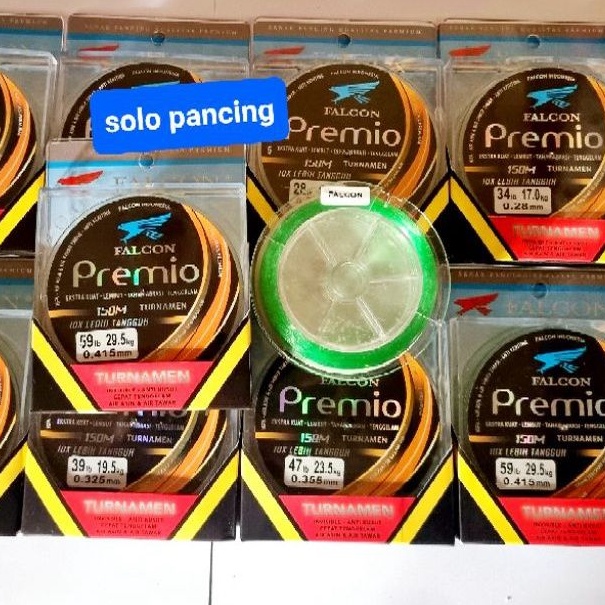 Jual senar falcon premio 150m (anti kriting) | Shopee Indonesia