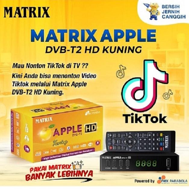 Jual Receiver Tv Set Top Box Matrix Garuda DVB T2 Digital Garansi 1 tahun Termurah | Shopee ...