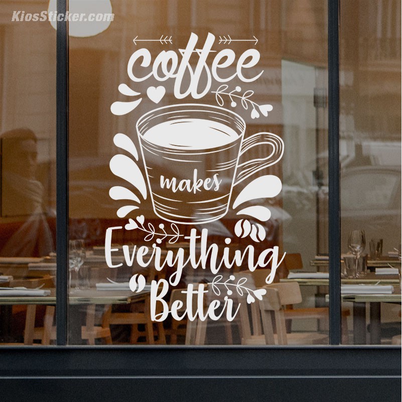 Jual Cutting Stiker Kaca Kafe QC-11 Sticker Cafe Dinding Kaca Wall ...