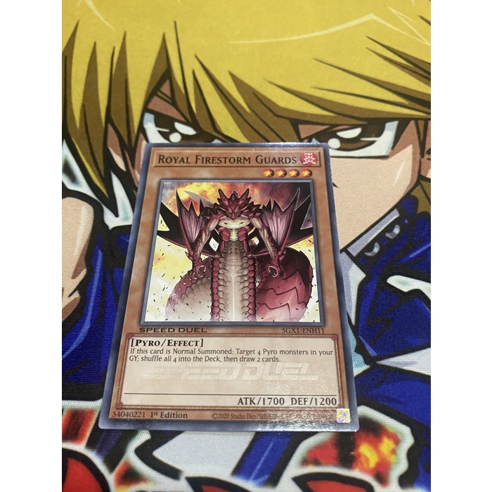 Jual Royal Firestorm Guards YUGIOH TCG Speed Duel GX | Shopee Indonesia