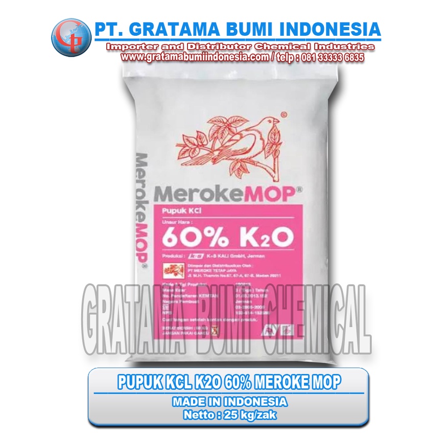 Jual Pupuk KCl Kristal Merah atau MoP Merah 60% 50 KG | Shopee Indonesia