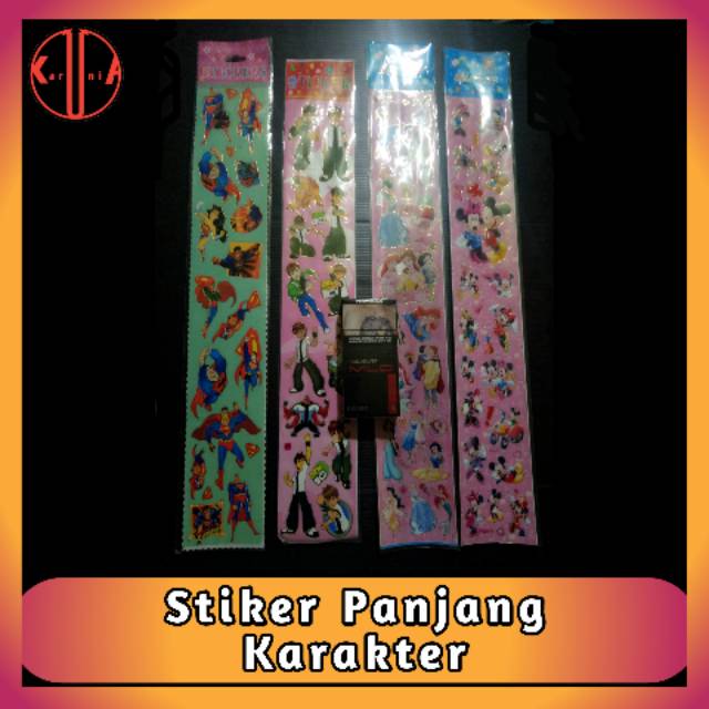 Jual Stiker Sticker Panjang Karakter | Shopee Indonesia