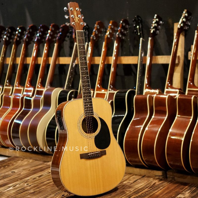 Jual Gitar Akustik Elektrik Segovia D 07 GN | Shopee Indonesia