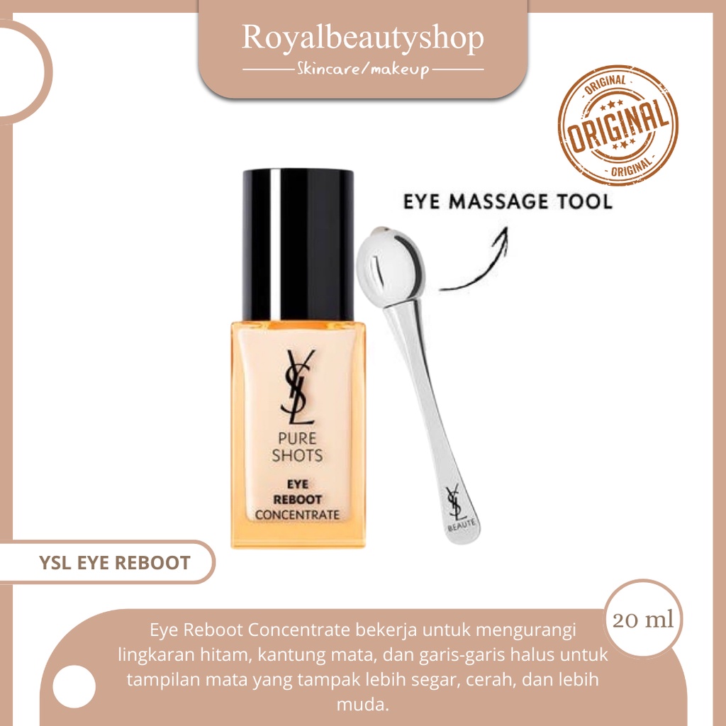 Jual YSL Pure Shots Eye Reboot Concentrate 5ml | Shopee Indonesia