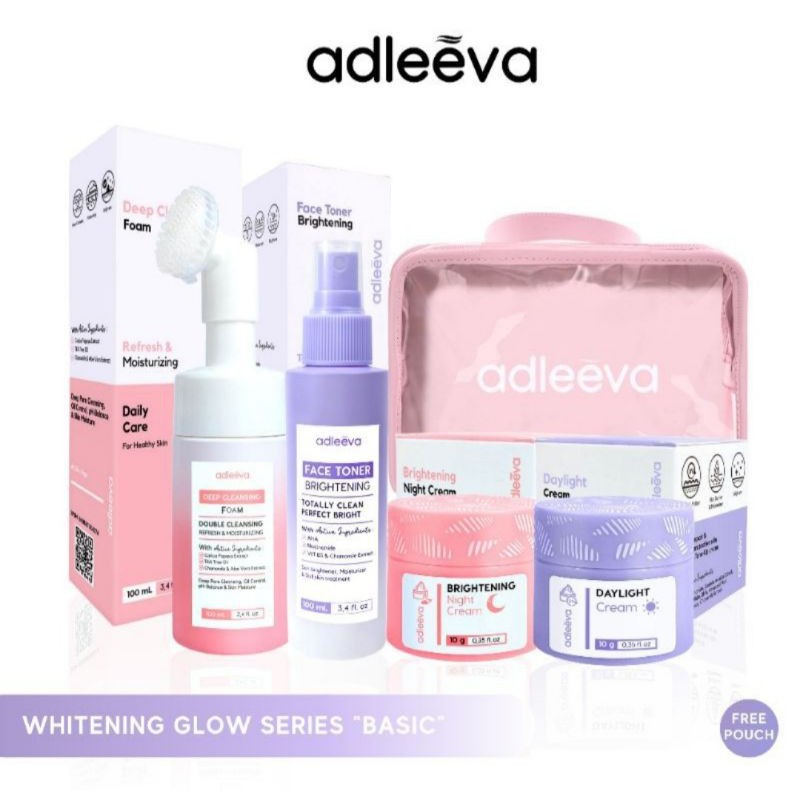 Jual ADLEEVA by ADEEVA SKINCARE ( PAKET WHITENING basic) | Shopee Indonesia