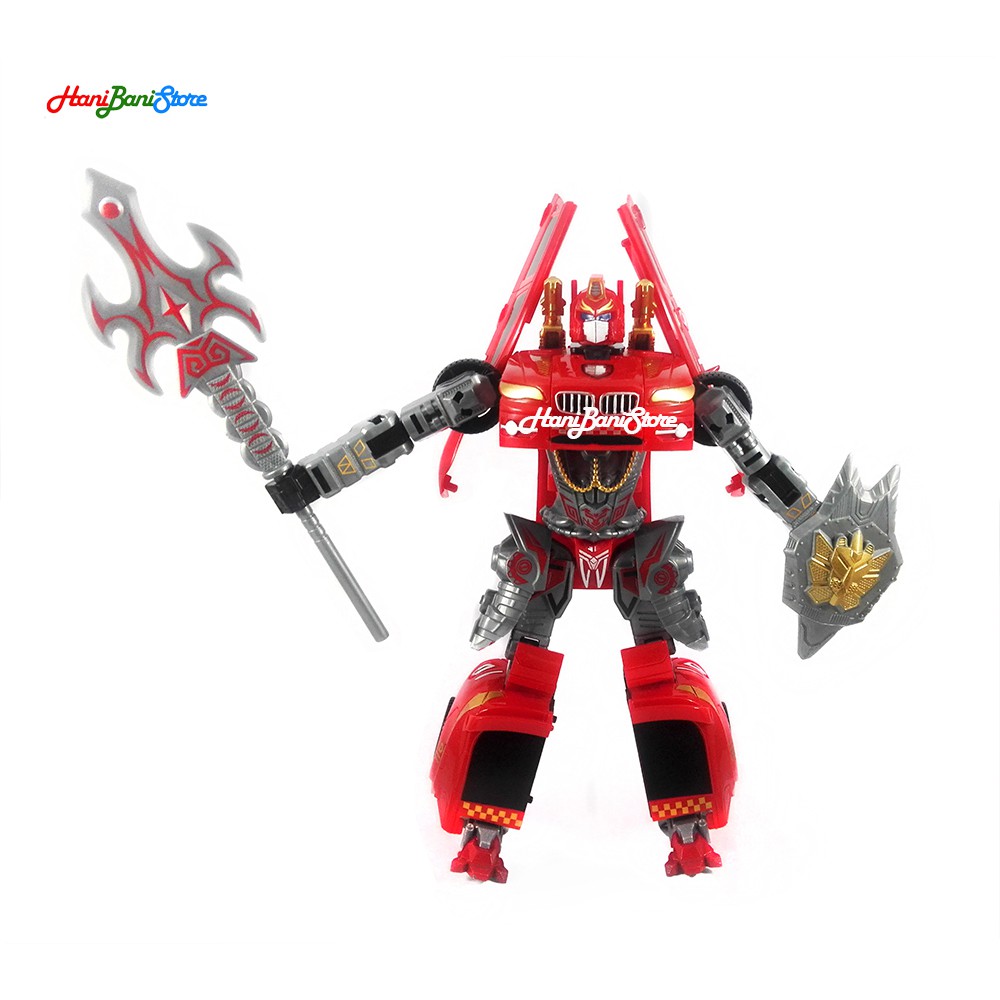 Jual Mainan Robot Deformation Tycoon Merah | Shopee Indonesia