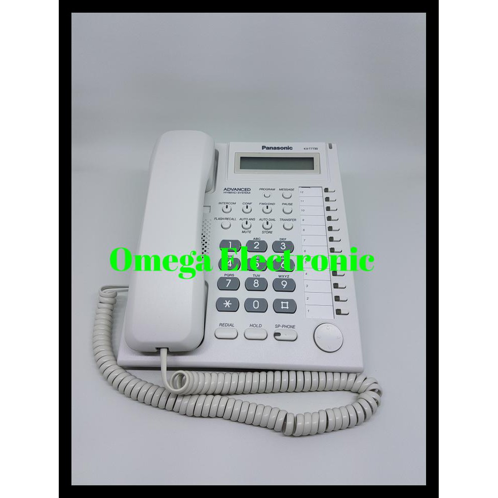 Jual 100% TERMURAH TELEPHONE KEY PANASONIC KX-T7730 TELEPON PROPRIETARY 7730 100% TERJAMIN ...