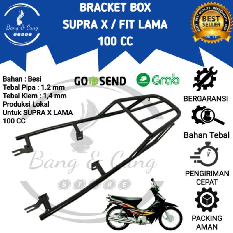 Jual B&C - Bracket Braket Behel Begel Breket Box Motor Honda Supra X ...