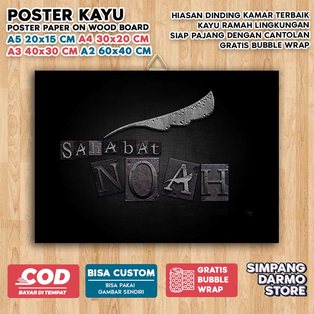 Jual Poster Kayu Noah Band Ariel Peterpan Artis Penyayi Pop Indonesia ...