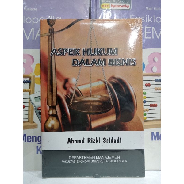 Jual BUKU ASPEK HUKUM DALAM BISNIS AHMAD - RIZKI SRIDADI | Shopee Indonesia