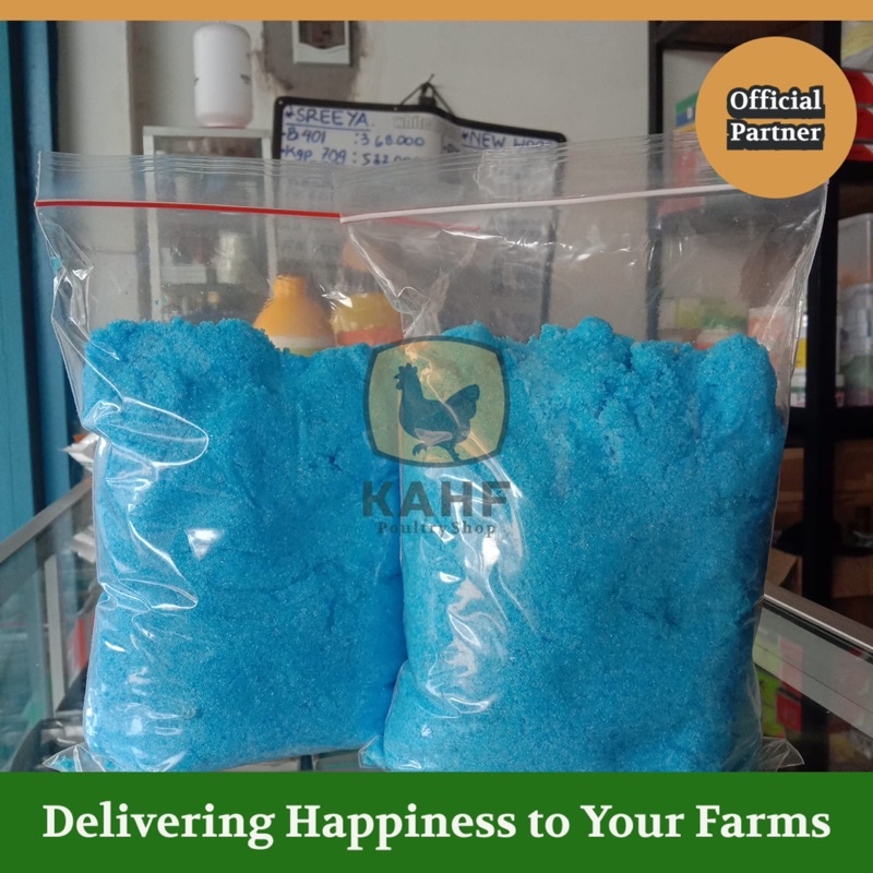 Jual Copper Sulfate Kupri Sulfat 1 kg Obat Luka Hewan Ternak Kuku PMK ...