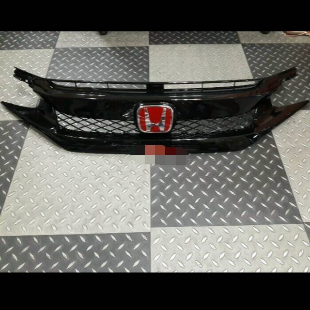Jual Grill civuc turbo type r grill honda civic turbo type r | Shopee ...