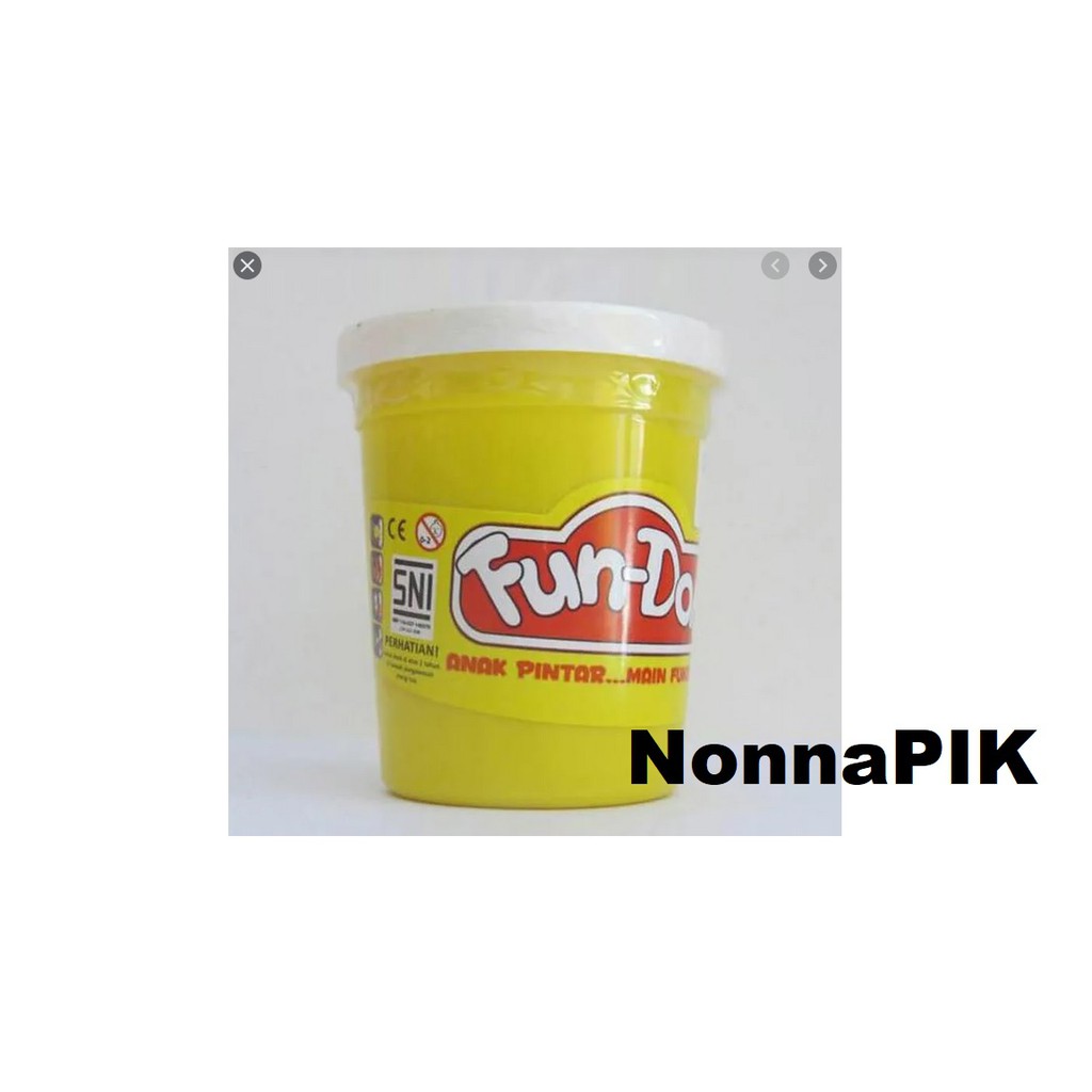 Jual Fun Doh Refill / fundoh isi ulang warna PUTIH | Shopee Indonesia