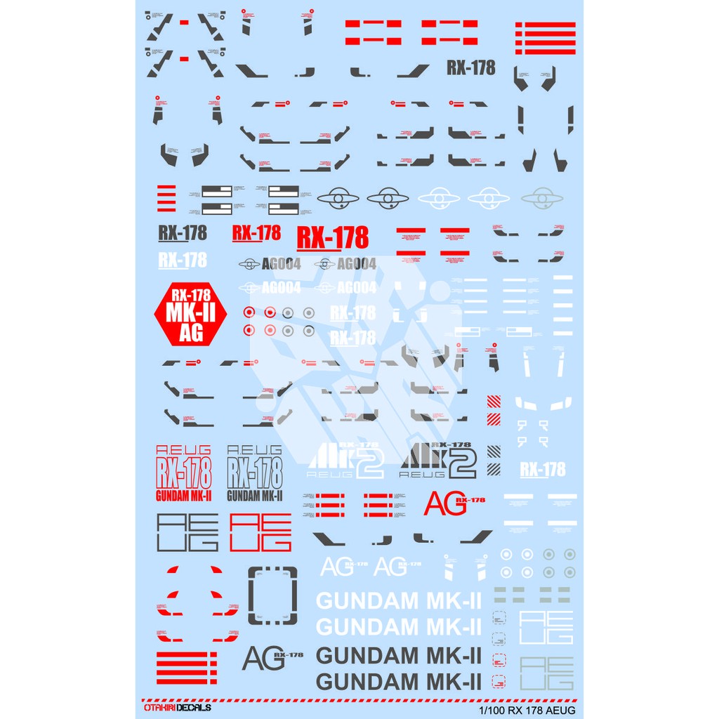 Jual RX 178 AEUG New Decal Skala 100 | Shopee Indonesia