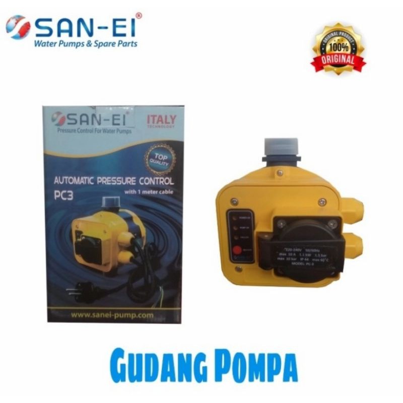 Jual Automatic Pressure Control/APC/ Otomatis Pompa Air Digital BOOSTER SANEI San-Ei PC3 ...