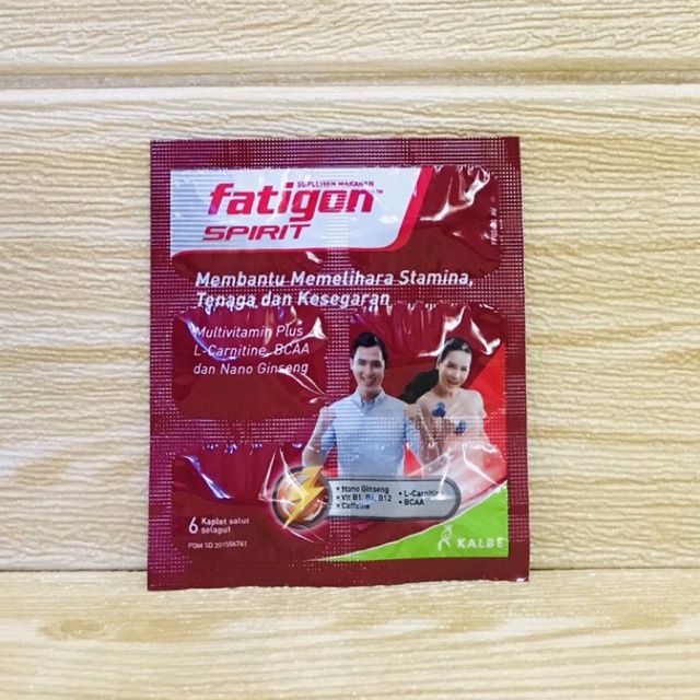 Jual FATIGON SPIRIT | Multivitamin | Memelihara Stamina & Daya Tahan ...