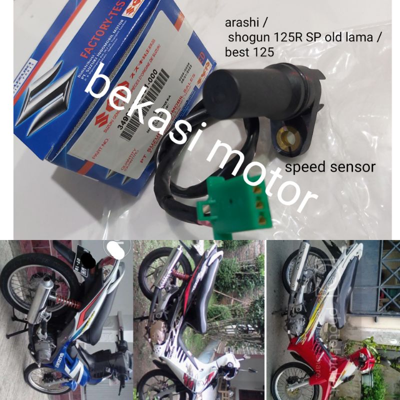 Jual 34990-20G soket speed sensor speedometer suzuki shogun 125125R SP FD arashi best 125 ...