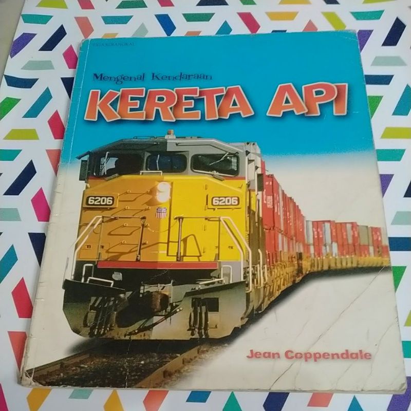 Jual Buku Mengenal kendaraan kereta api | Shopee Indonesia