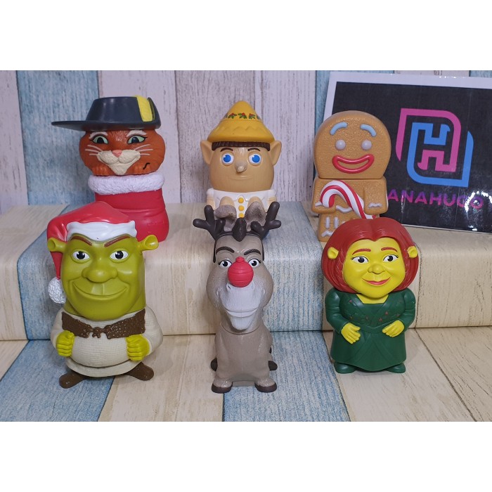 Jual McDonalds Happy Meal Toys 2007 Shrek The Third Match Up Challenge ...